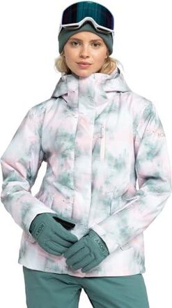Roxy Jetty JK Jacket, Sea Pine Mystery Fog, M Womens