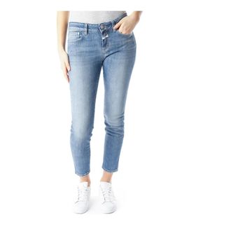 Closed Femme, Jeans, Bleu, Taille: W29 Jean Skinny Court