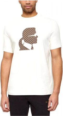Karl Lagerfeld Homme, Tops, Blanc, Taille: XL T-Shirt