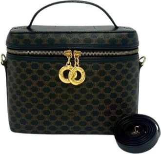 Celine Sac bandouli&egrave;re vintage doccasion - Femme - Pre-owned - Noir - Taille: ONE Size