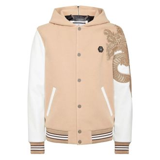 Philipp Plein Herren, Jacken, Beige, 3XLGr&ouml;&szlig;e