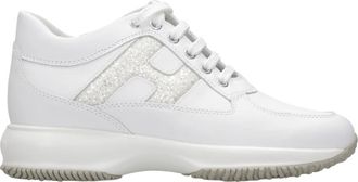 Hogan Femme, Chaussures, Blanc, Taille: 38 1/2 EU Baskets Interactive