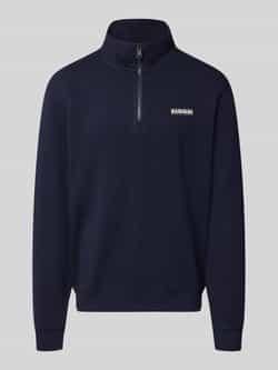 Napapijri Relaxed Fit Sweatshirt aus elastischem Baumwoll-Mix