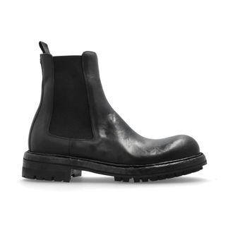 Dolce & Gabbana Homme, Chaussures, Noir, Taille: 40 EU Bottines en cuir