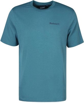 Barbour Homme, Tops, Bleu, Taille: M Mts1129 Bu87 T-Shirt