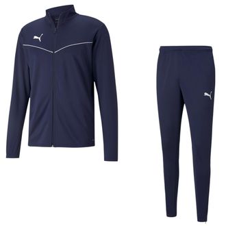 Puma Trainingsanzug | Sportanzug f&uuml;r Herren | M&auml;nner aus DRYCELL Material f&uuml;r dein Training, Gr&ouml;&szlig;e:3XL, Farbe:Dunkelblau