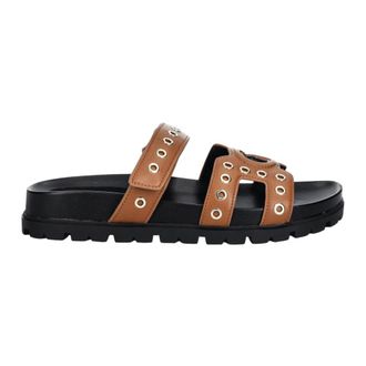 Guess Fashie Slider - Femme - Chaussures - Brun - Taille: 36 EU
