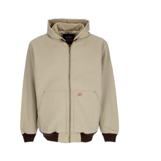 Dickies Canvas Sherpa Gef&uuml;tterte Kapuzenjacke - - Jackets - Herren - Beige - XL