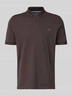 Christian Berg Regular Fit Poloshirt mit Stitching