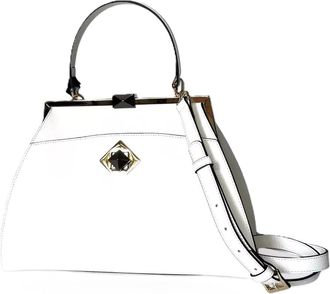 Cromia Unisex Ladies Bag Mina 2012 Rucksack, Weiß