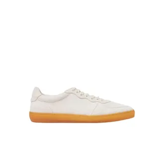 Scarosso Aureliano Cream Suede Sneakers - - Shoes - Herren - Beige - 40 EU