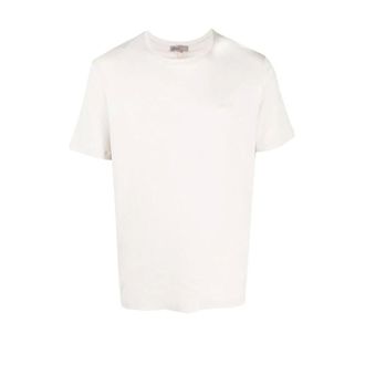 Herno Homme, Tops, Beige, Taille: 4XL Cotton T-shirt