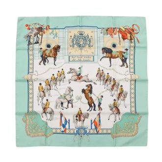 Herm&egrave;s Pre-owned Vintage Silk Scarf - Femme - Pre-owned - Multicolore - Taille: ONE Size