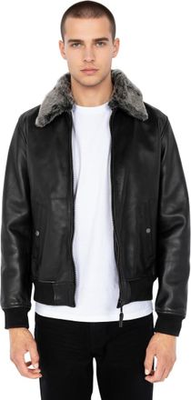 Schott NYC Herren Lc930d Jacke, Schwarz (Black 90), XXL