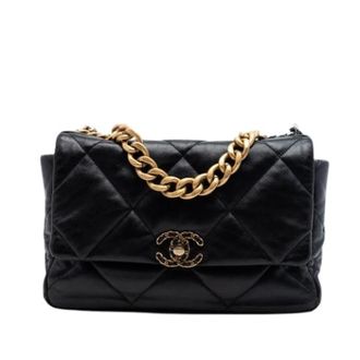 Chanel Pre-owned Large 19 Flap - - Pre-owned - Damen - Schwarzk - ONE SIZE