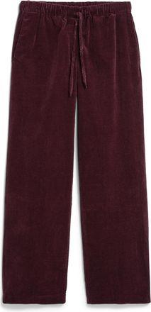 Armedangels Damen Webhose aus Bio-Baumwoll Mix JAIMILAA Corduroy Relaxed Fit Dark Cranberry