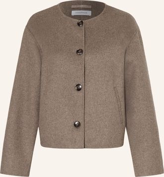 Comma Comma Kastenjacke beige