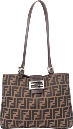 Fendi Crossbody Bags - Fendi FF Monogram Baguette Shoulder Bag - Gr. unisize - in Bunt - f&uuml;r Damen