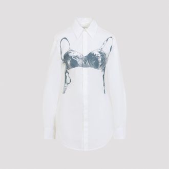 Jean Paul Gaultier Scanned Bra Shirt