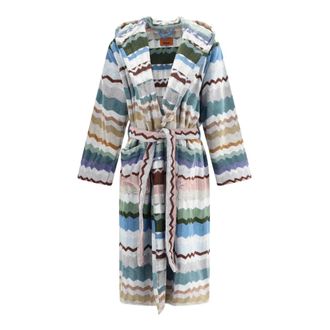Missoni Home Bester Kapuzen-Bademantel aus Baumwoll-Frottee im Zickzack-Design - - Nightwear & Lounge - Herren - Mehrfarbig - M