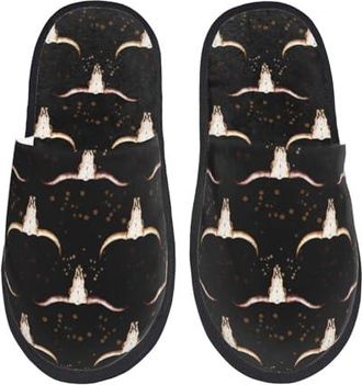 Generic Pantoufles De Maison Cowboy Cool De LOuest R&eacute;utilisables Slippers Doux Chausson Hotel Pour Camping H&ocirc;tel Homme L