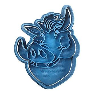 Cuticuter Pumba Keksausstecher, pla, Blau