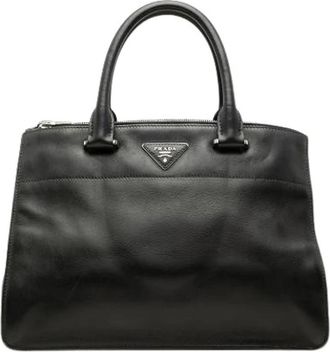 Prada Pre-owned Twin Pocket Satchel - - Pre-owned - Damen - Schwarzk - ONE SIZE