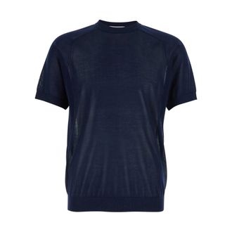 KANGRA Maglia Giro M/M F.18gg - - Knitwear - Herren - Blau - 4XL