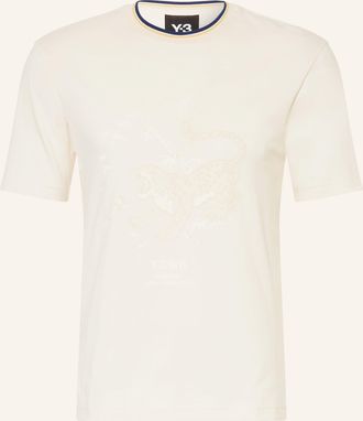 Yohji Yamamoto T-Shirt Wb y3 Graphic weiss