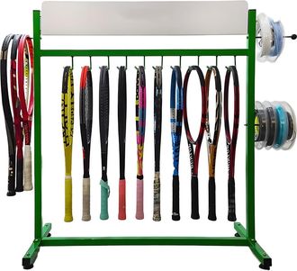 Generic Freistehender Badmintonschl&auml;gerst&auml;nder, Halterung for 10 Badmintonschl&auml;ger, Ideal for Die Aufbewahrung In Heim- Und Turnhallen