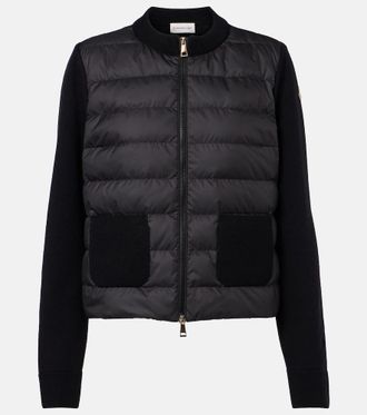 Moncler Cardigan en laine vierge