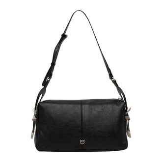 Pinko 24 Classic Vitello New Biker - - Bags - Damen - Schwarzk - ONE SIZE