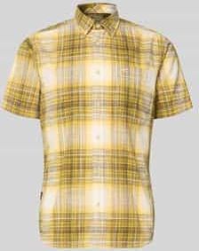 Camel Active Slim Fit Freizeithemd mit Logo-Stitching