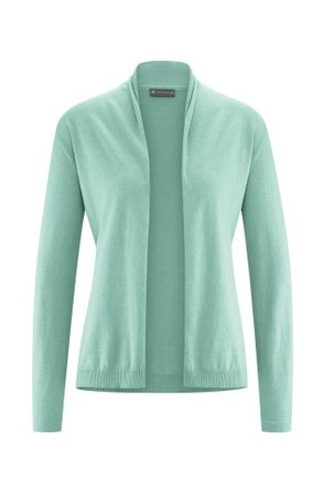 Hempage Hempage Damen vegan Strickjacke Lightweight Salbeigr&uuml;n