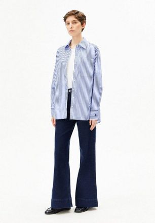 Armedangels Langarmbluse STRIPE LOOSE Bluse aus Bio-Baumwolle Loose Fit