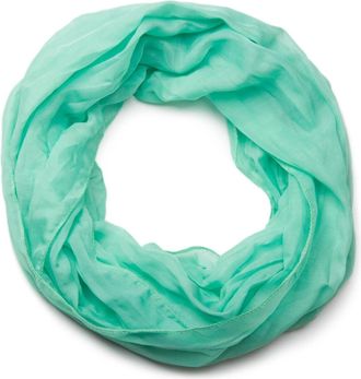 styleBREAKER Schlauchschal Seidiger unifarbener Loop