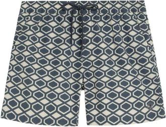 Scalpers Indigo Geometric Swimsuit