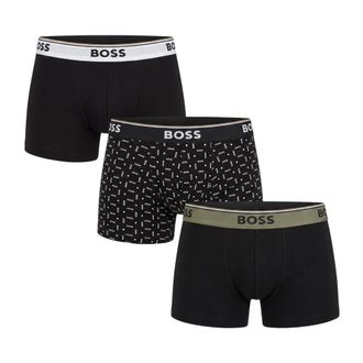 HUGO BOSS BoxerBr 3P Power Des - - Underwear - Herren - Mehrfarbig - S