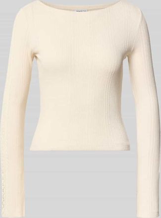 Jake*s Casual Slim Fit Langarmshirt aus Baumwoll-Mix