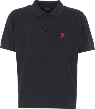 Balenciaga Poloshirt - Schwarz