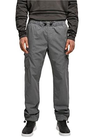 Urban Classics Ripstop Cargo Pants Pantalons, Gris, L Homme