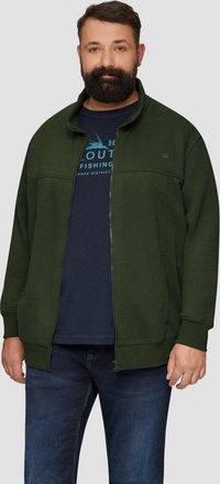 s.Oliver Sweatjacke Sweatshirt Jacke Sweatjacke mit Stehkragen