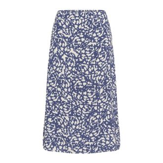 Part Two Jupe Imprim&eacute;e Graphique Style Oc&eacute;an - Femme - Jupes - Multicolore - Taille: 46 FR