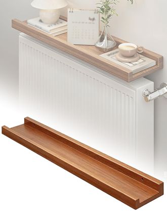 Generic Heizk&ouml;rperregal aus Holz, obere Heizk&ouml;rperabdeckung zur Aufbewahrung und Dekoration, &uuml;ber dem Heizk&ouml;rperregal for Wohnzimmer, Schlafzimmer, Flur, Heim