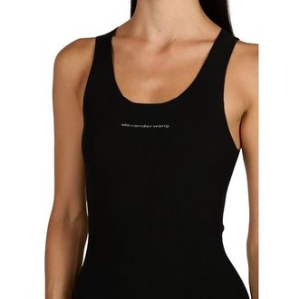 Alexander Wang Robe courte col rond ajust&eacute;e