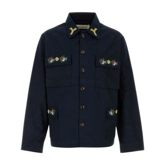 Baziszt Baziszt - Chemise Pin - Homme - Vestes - Bleu - Taille: XL