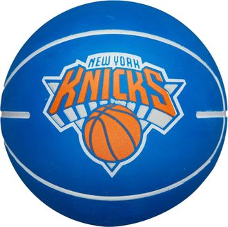 Wilson NBA Dribbler New York Knicks Mini Ball WTB1100PDQNYK, Womens,Mens basketballs, Blue, One Size EU