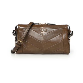 Valentino Garavani Femme, Sacs, Brun, Taille: ONE Size Panthea Small Shoulder Bag