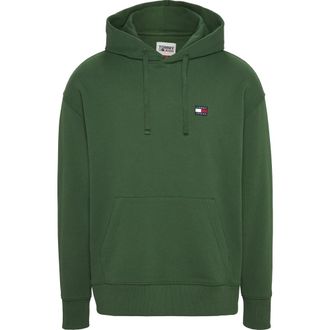 Tommy Jeans Gr&uuml;ner Hoodie mit lockerer Passform Sweatshirt - - Sweatshirts & Hoodies - Herren - Gr&uuml;n - L