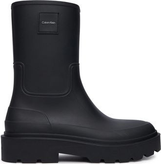 Calvin Klein Gummistiefel Calvin Klein Combat Rain Boot HM0HM02243 Schwarz